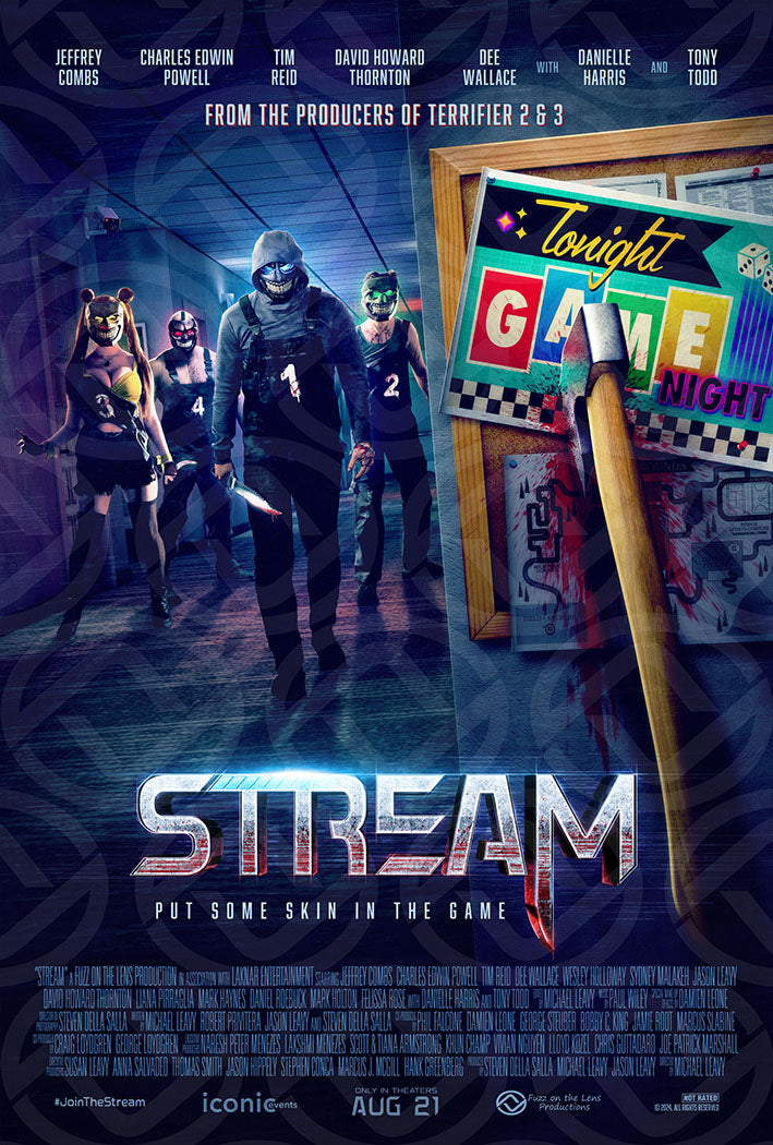STREAM Game Night Poster (Signature Options) – The Fuzz Shop